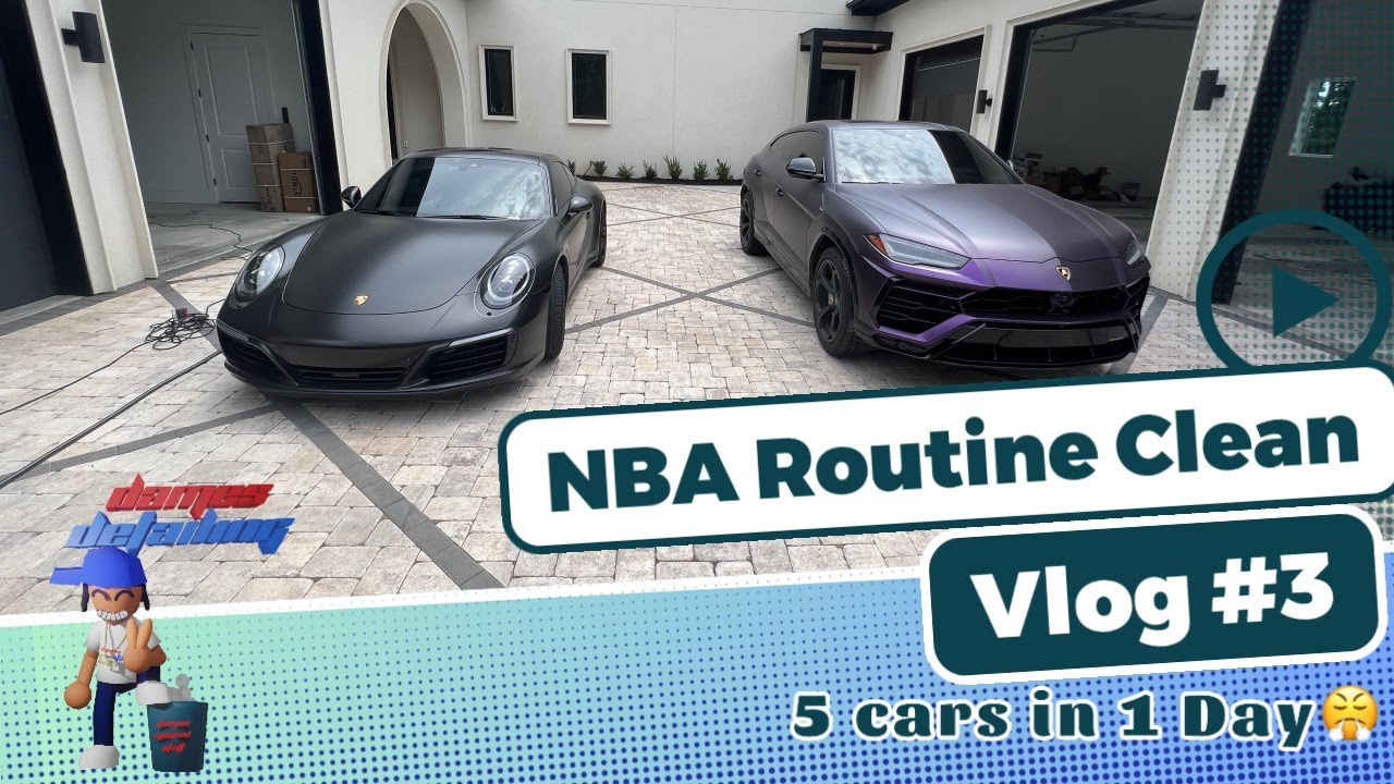Routine Detail for NBA Players Cars - YouTube