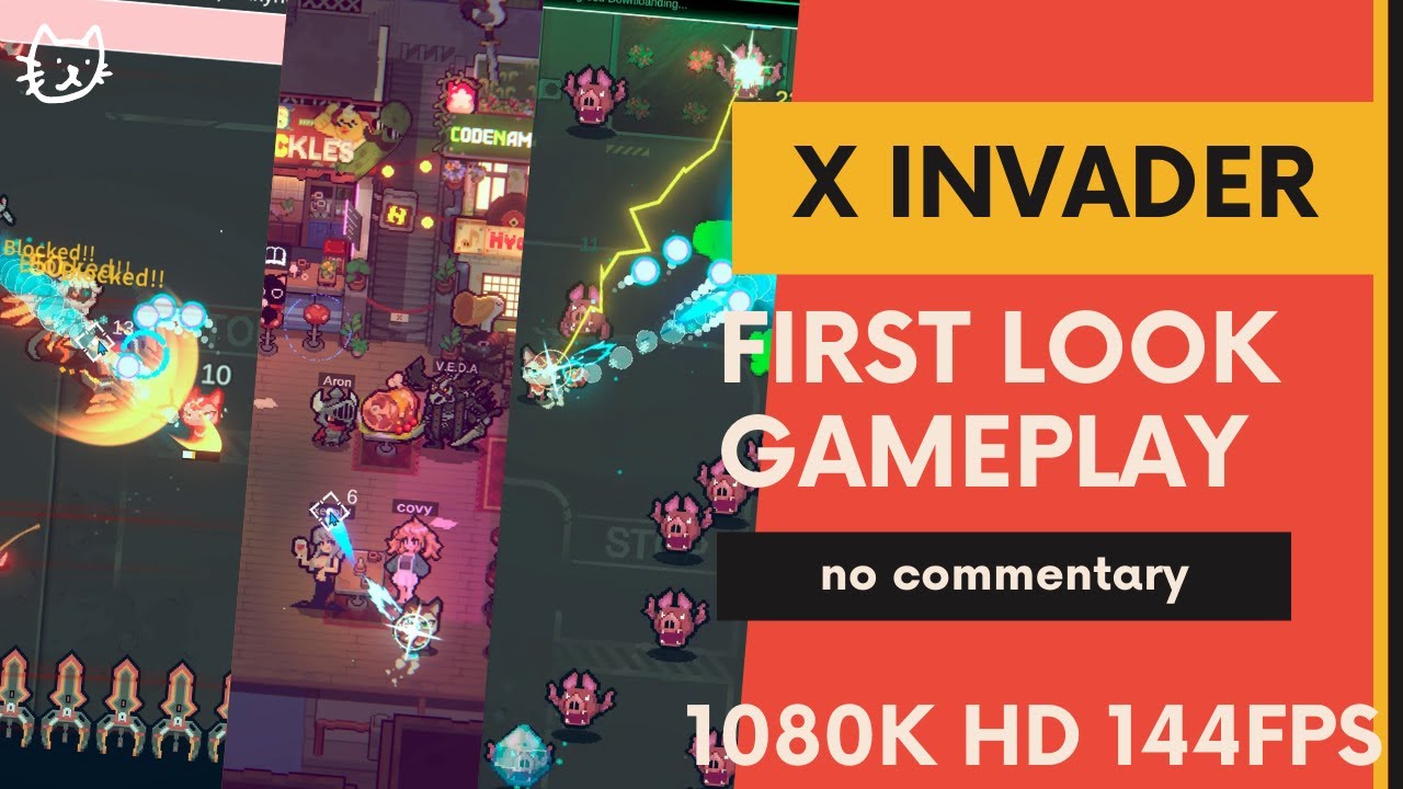 X Invader - First Look Gameplay [1080p HD 144FPS] No Commentary - YouTube