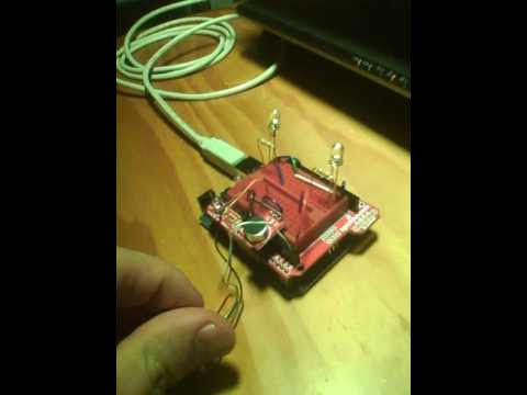 Arduino: LEDs dancing to the music - YouTube