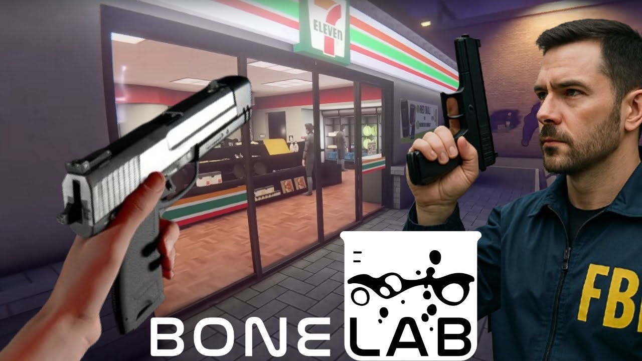 I Became A FBI Agent At 711 - Bonelab Mods/Movie - YouTube