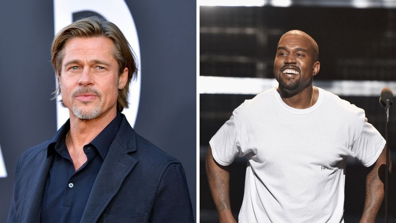 Brad Pitt Praises Kanye West - YouTube