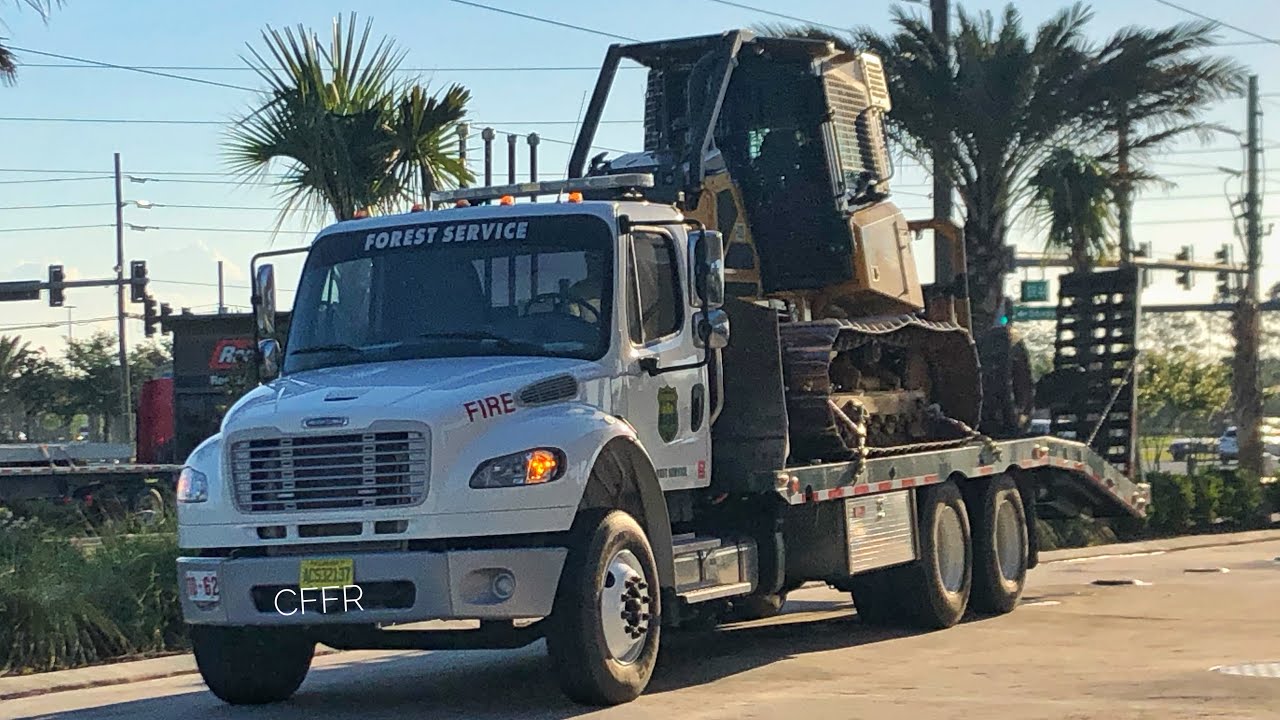 *RARE* Dozer 10-63 - Florida Forest Service - YouTube