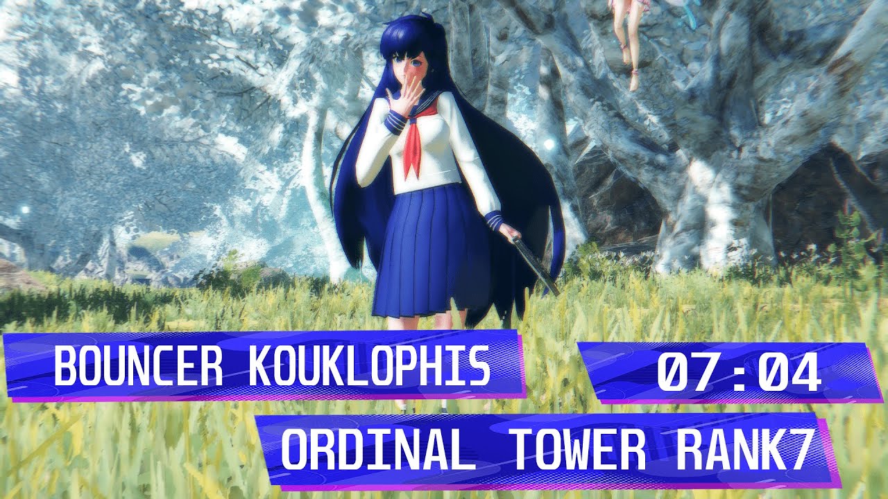 PSO2:NGS Bouncer Kouklophis Weapon - Ordinal Tower Rank7 Solo + Secret ...