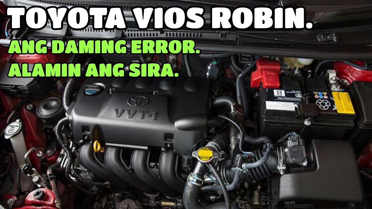 TOYOTA VIOS ROBIN MULTIPLE ERROR. - YouTube