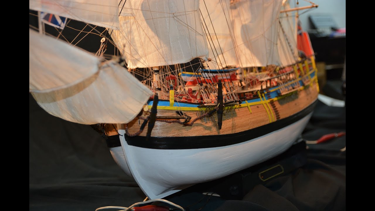 HMS Endeavour - The Making Of - YouTube