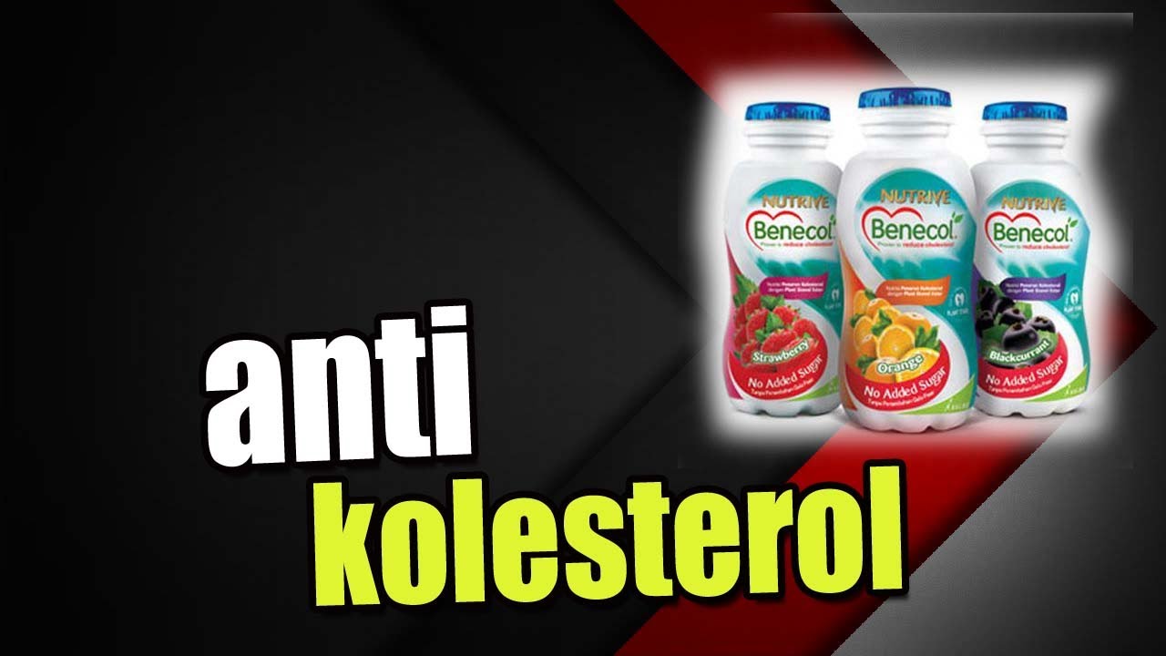 nutrive benecol minuman anti kolesterol - YouTube