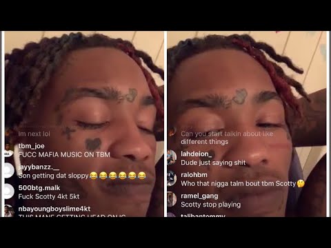 SCOTTY CAIN GETTIN HEAD ON IG LIVE 🍆😱💦 - YouTube
