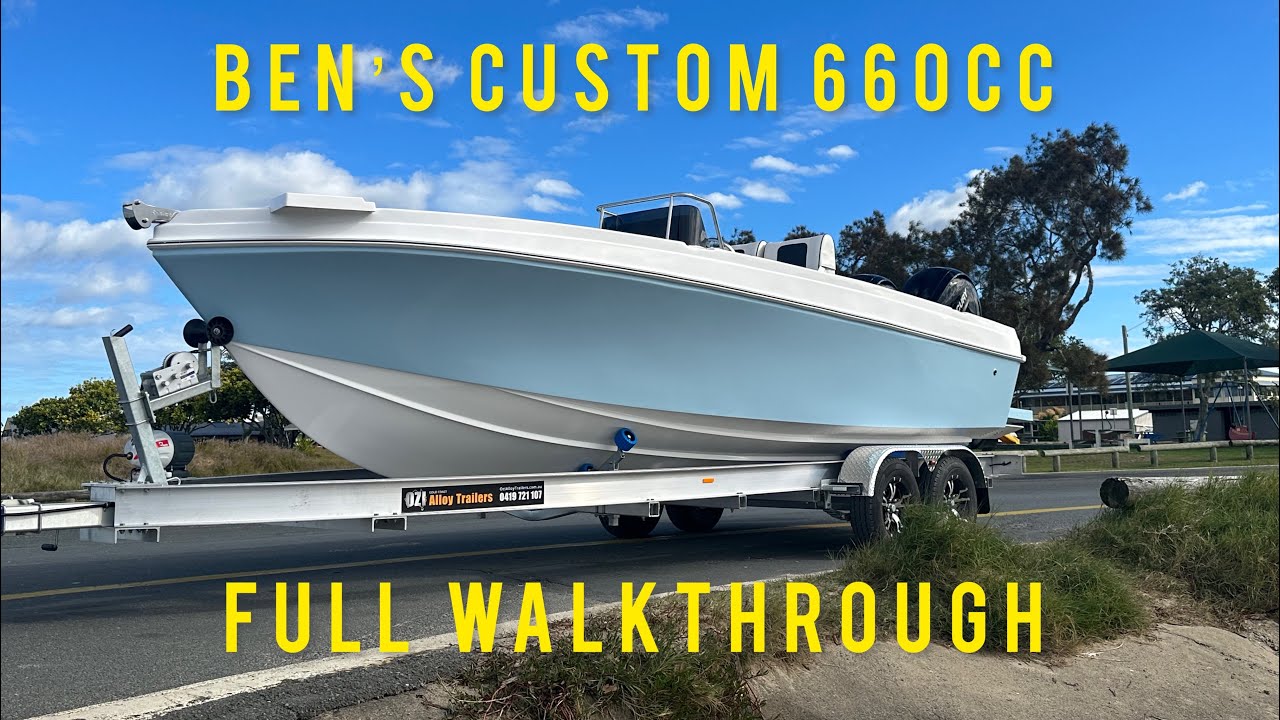 Ben’s Custom Bonito 660 Centre Console- 2C Survey, Twin Mercury’s ...