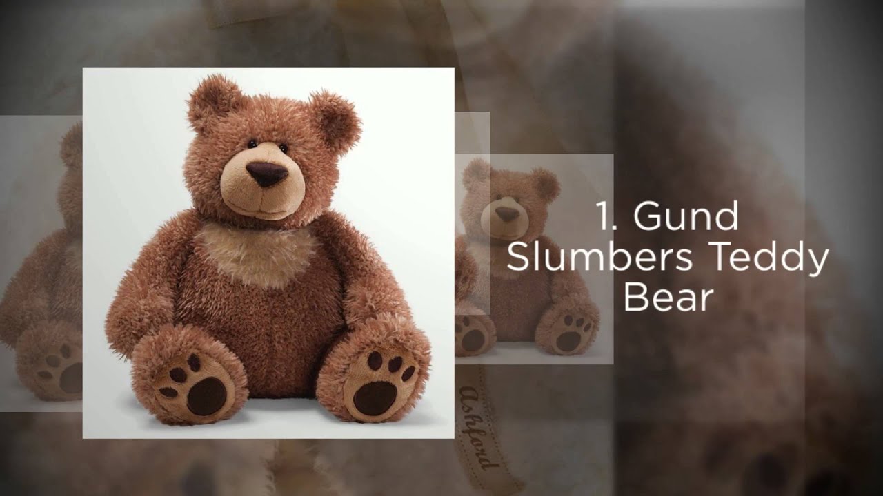 Best Teddy Bears for Kids - Top 5 List for 2015 - YouTube