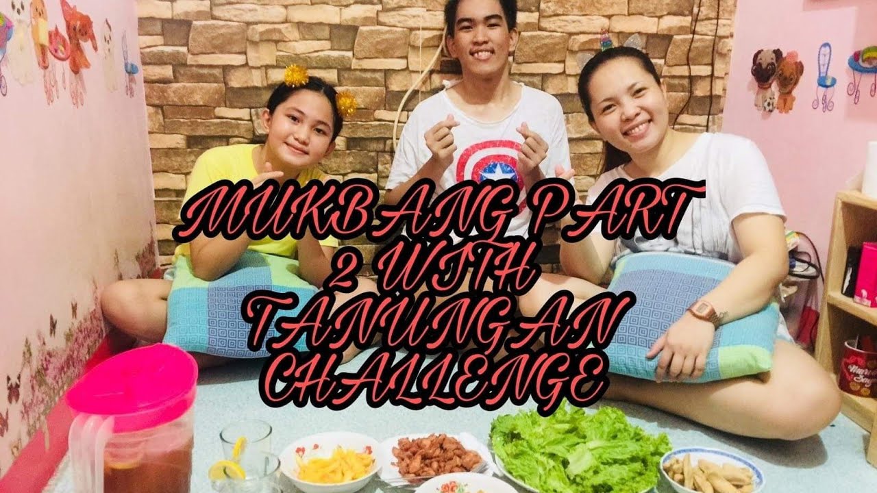 VLOG 12 MUKBANG PART 2 WITH TANONG CHALLENGED😅😉 - YouTube