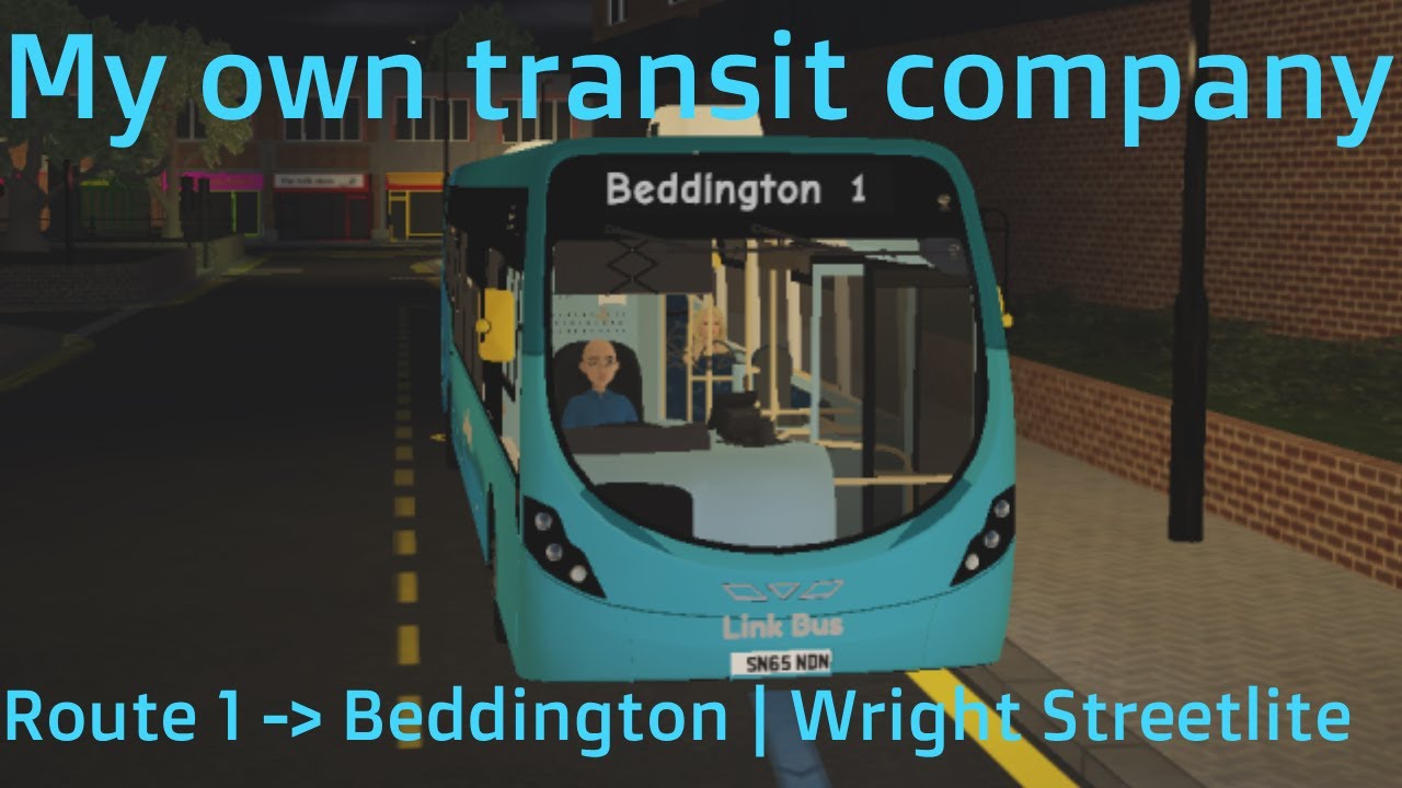 Croydon Bus Sim UPDATE | Route 1 to Beddington | Wright Streetlite ...