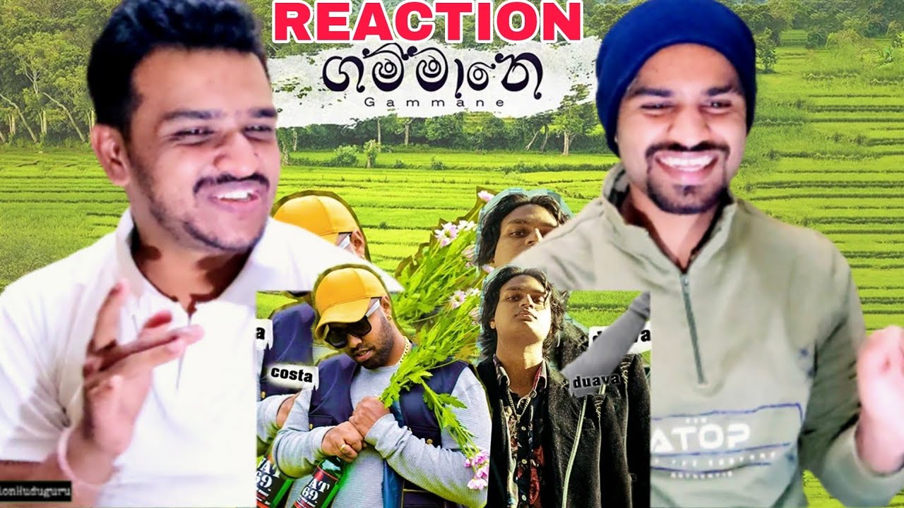 INDIAN REACTION To Costa x Duava - Gammane ගම්මානේ (Official Musicideo ...