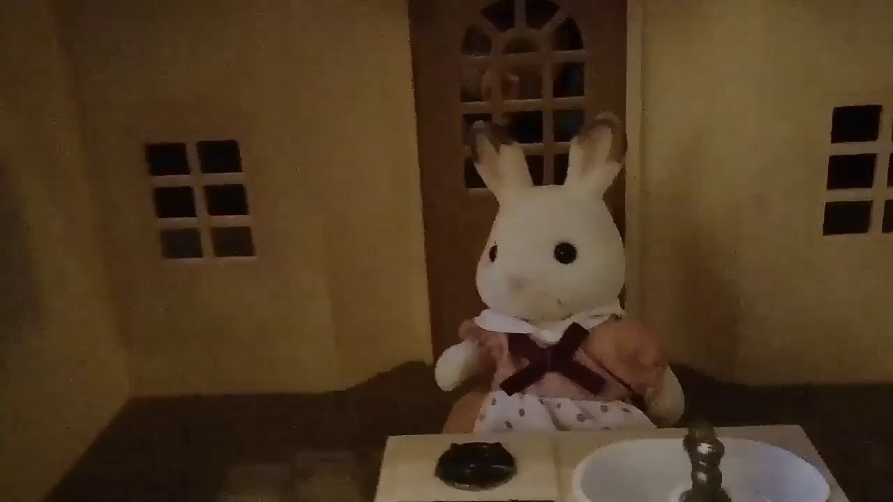 Omelet cooking ♡♡ | Pina rabbitson | Rabbit family |Sylvanian family ...