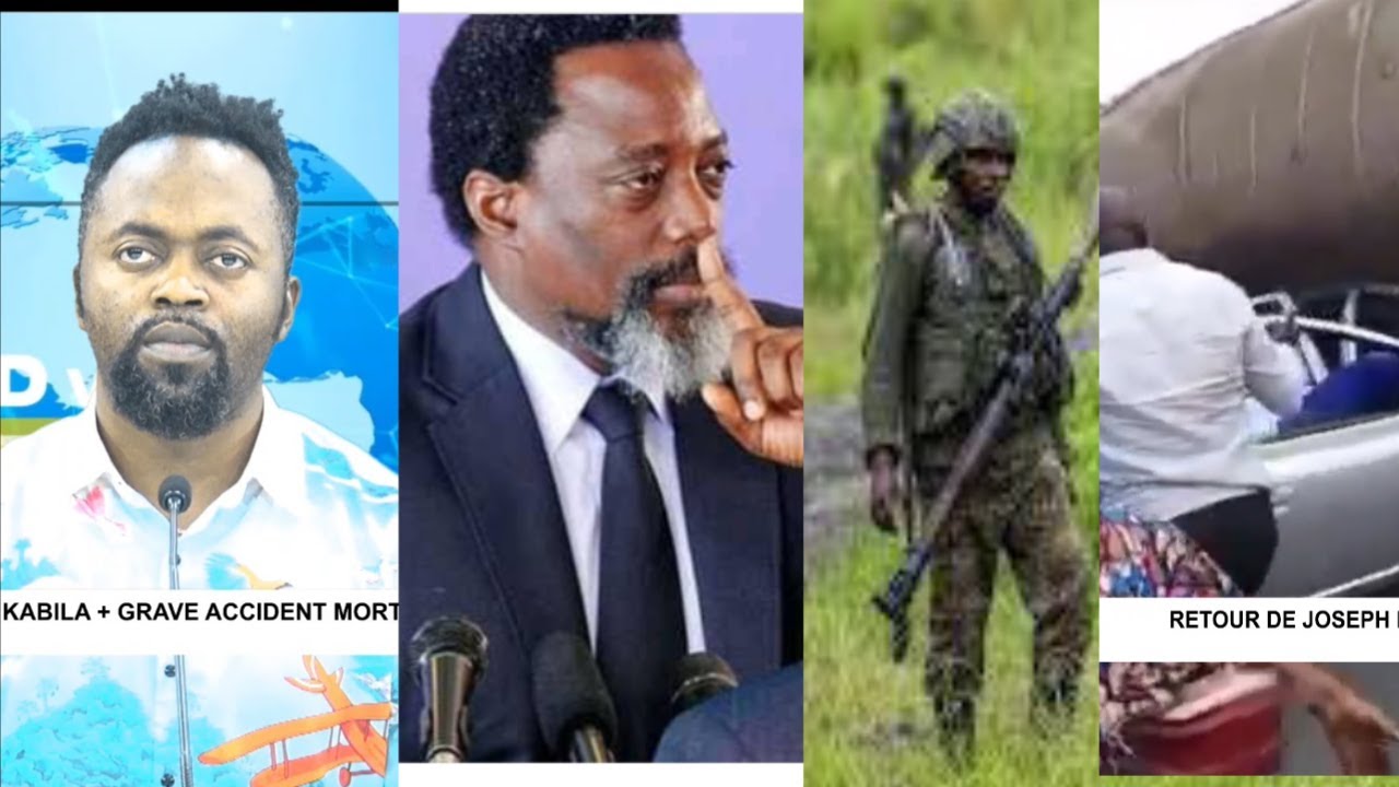 ACTUALITÉ 28 06 RETOUR DE JOSEPH KABILA + GAVE ACCIDENT MORTEL - YouTube