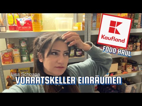 VORRATSKELLER NEU ORGANISIEREN | VORRAT EINKAUFEN | KAUFLAND | FOOD HAUL | 