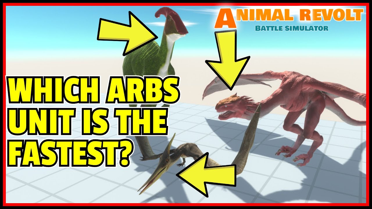 Which is the fastest unit in ARBS? | Animal Revolt Battle Simulator ...