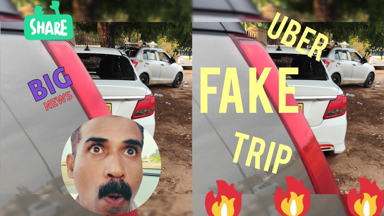 Shot film.....Fake trip at cochin airport (uber drivers having issues ...