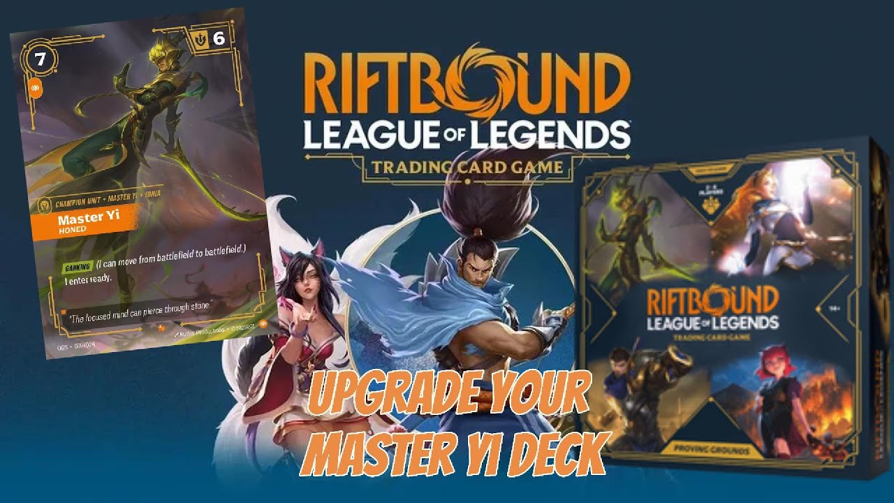 Make Your Riftbound Proving Grounds MASTER Yi Deck S Tier! - YouTube