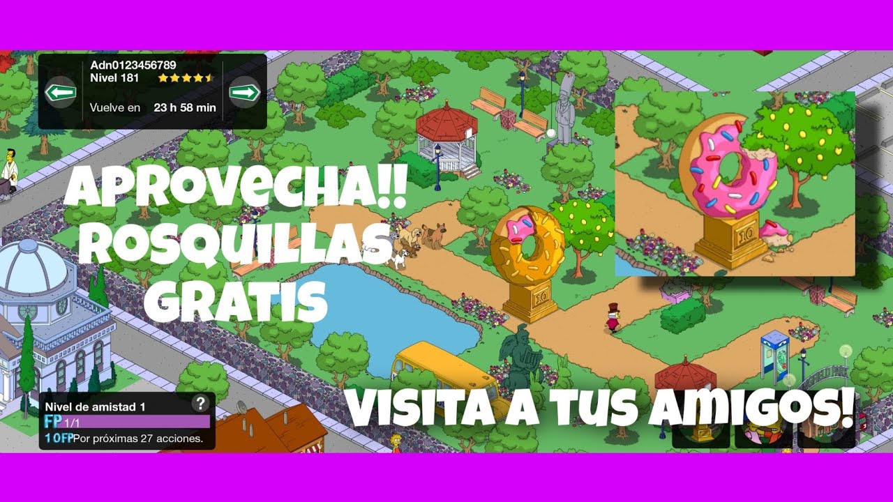 Estatua de Rosquilla dorada!!! te regala Rosquillas al tocarla # ...