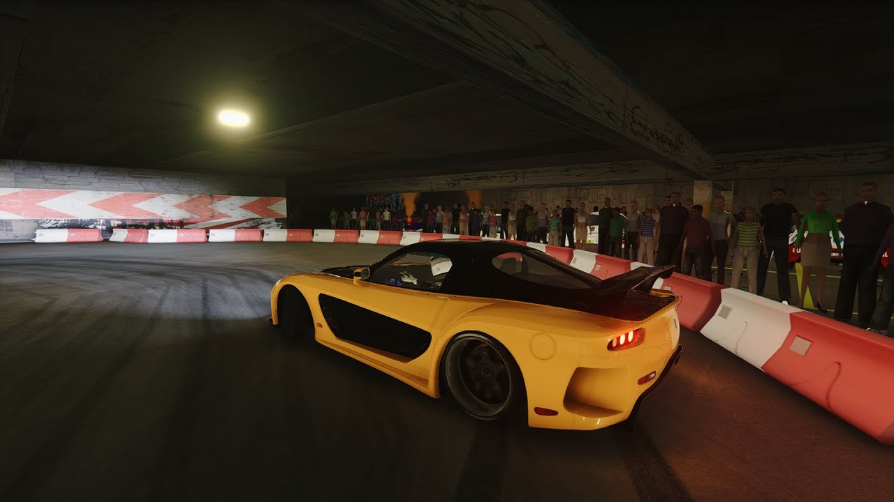 Han with Mazda RX7 Veilside | Tokyo Drift / Underground Garaz Tube ...