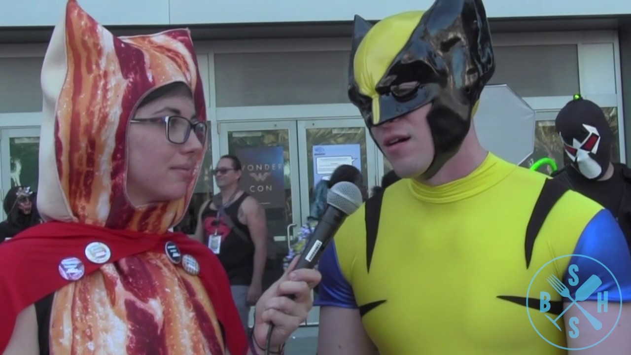 Super Bacon at Wondercon Day One - YouTube