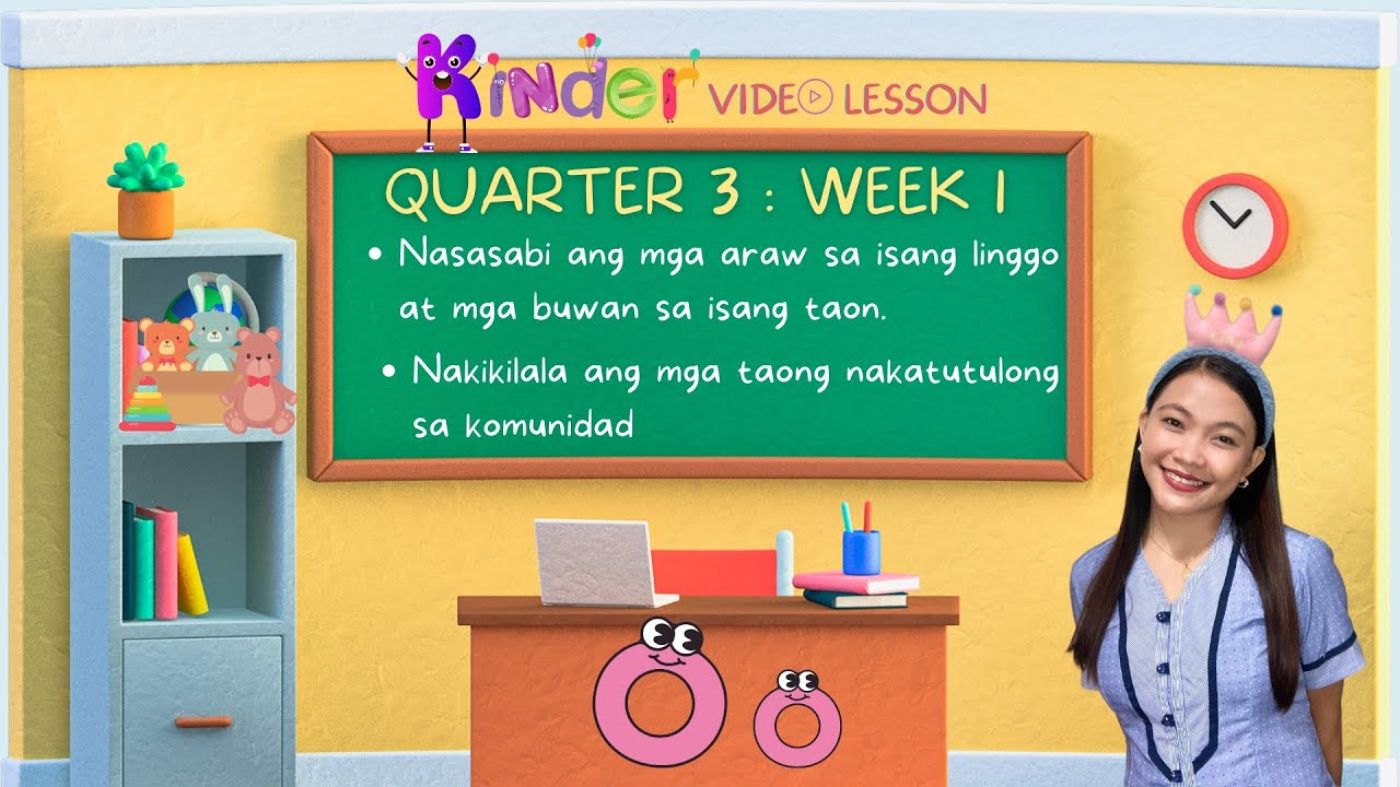 Kinder | Quarter 3: Week 1 (MELCs based) - YouTube