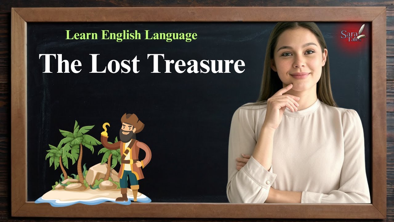 The Lost Treasure | Short Story | Sara English Tales - YouTube