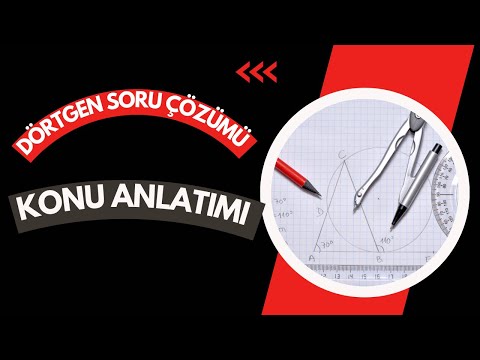 YÖS GEOMETRİ | DÖRTGEN KONU ANLATIMI ÖRNEK ÇÖZÜMÜ | (2023)