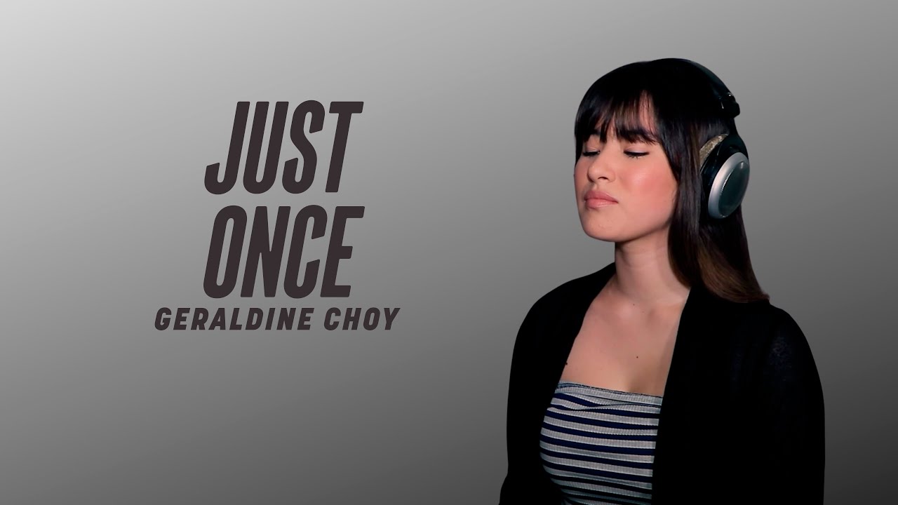 JUST ONCE - Geraldine Choy (Videoclip LMS) | Escuela de técnica vocal ...