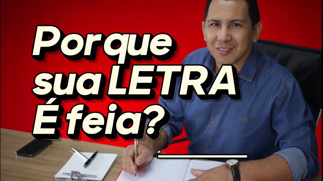 Sua Letra é feia….POR ISSO QUE SUA LETRA NÃO É BONITA…Uma Caligrafia ...