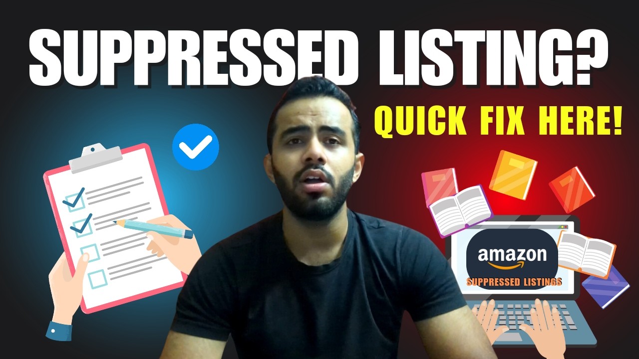 How to Fix Suppressed Listings on Amazon | Quick Solutions for Search ...
