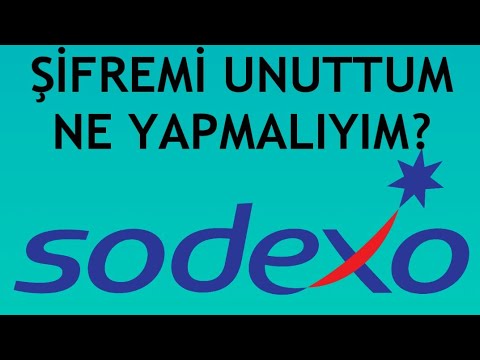 Sodexo Şifremi Unuttum Ne Yapmalıyım?