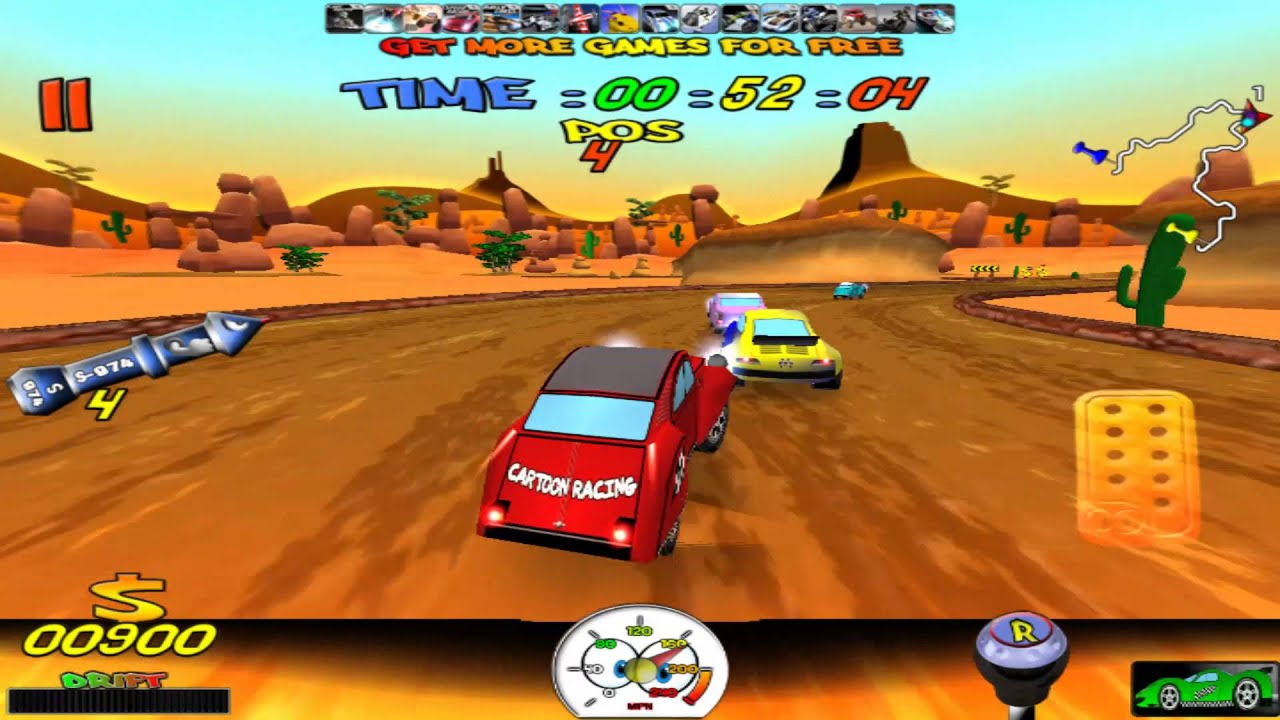 Cartoon Racing Gameplay (Android) (1080p) - YouTube