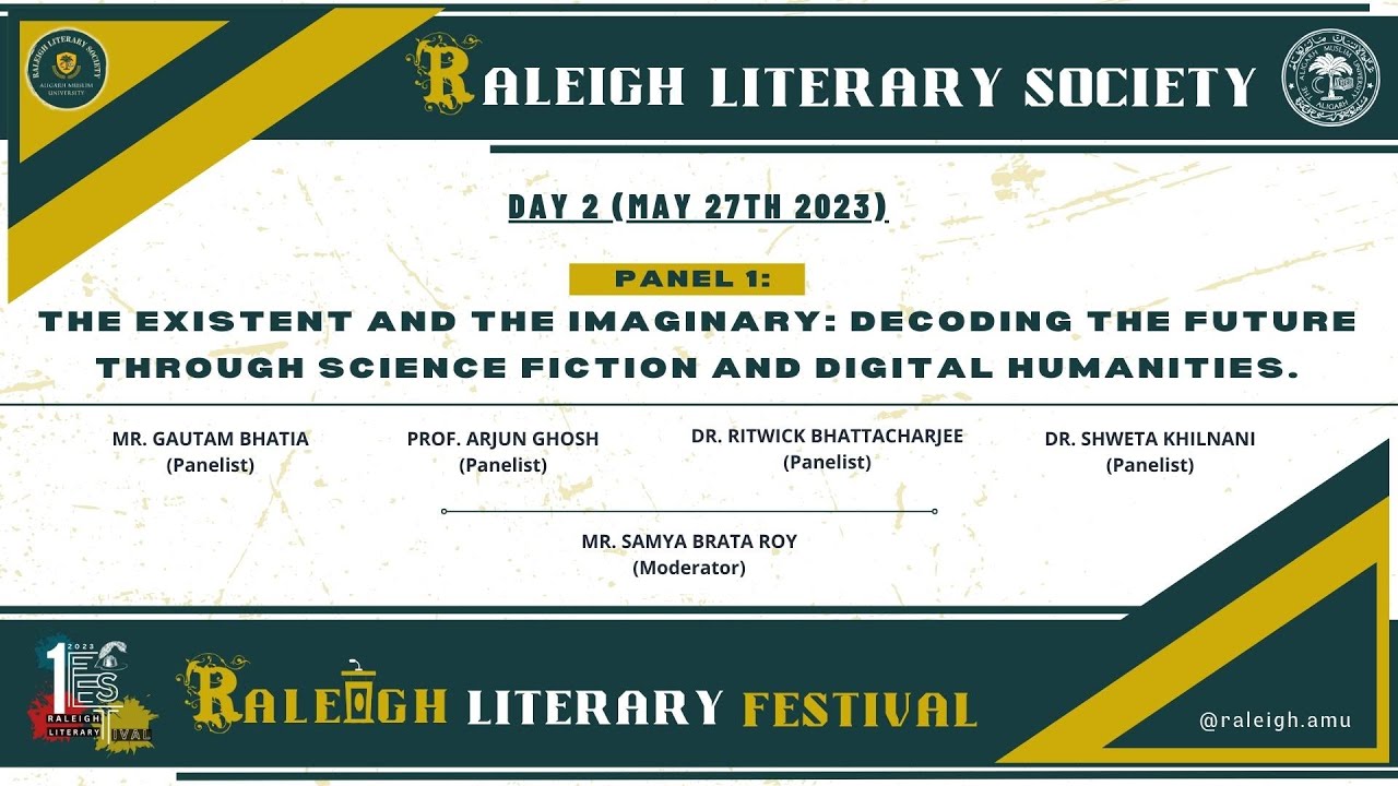 Panel 1 - 'The Existent and The Imaginary: Decoding the Future Through ...