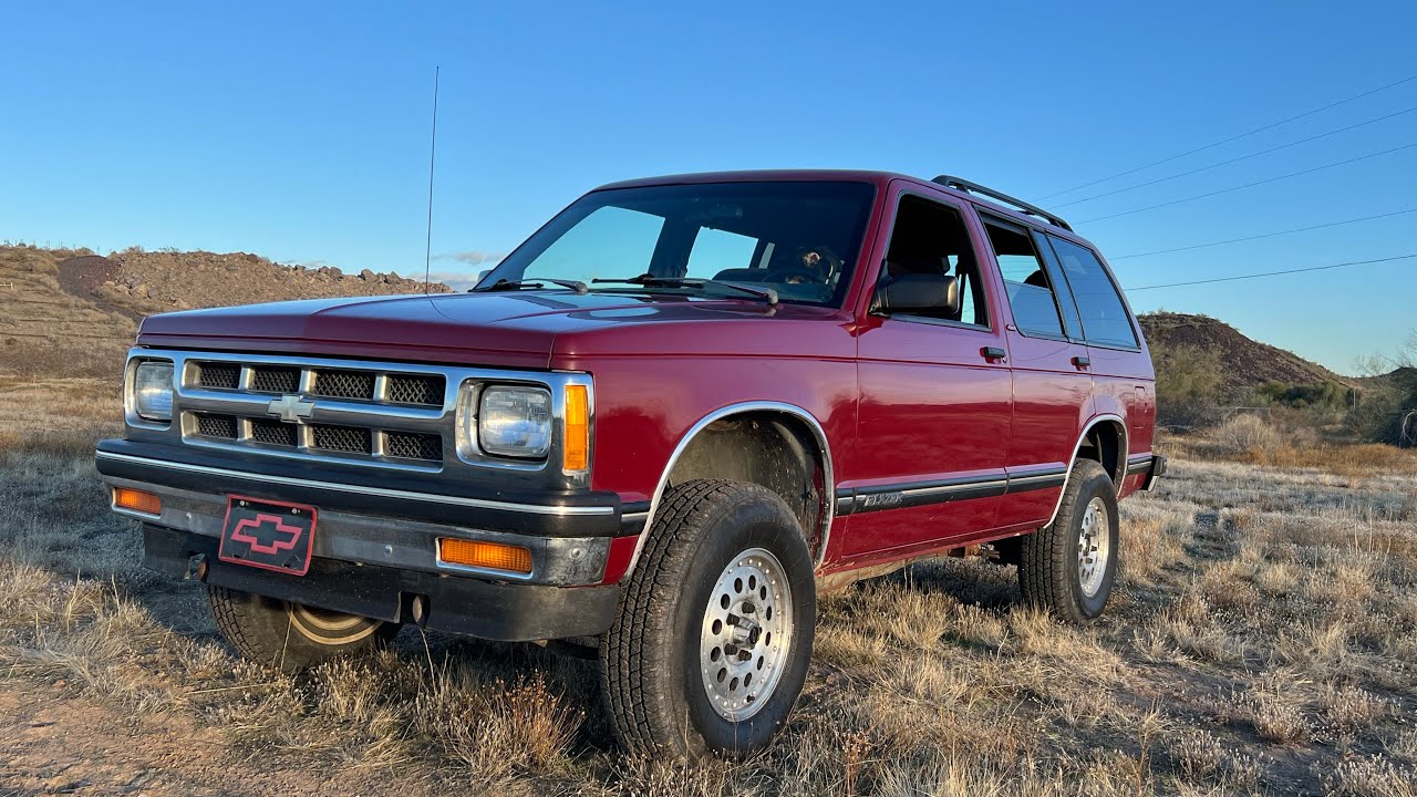 2.5” Lift kit first impressions 1993 s10 blazer - YouTube