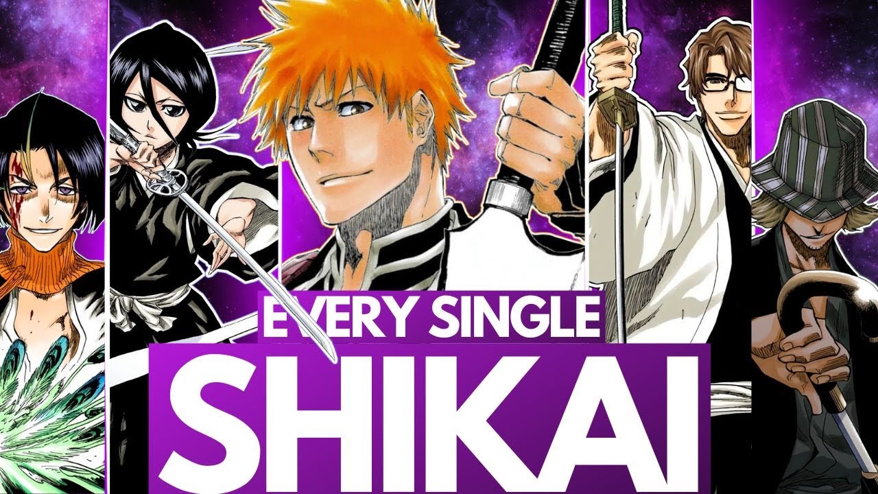 ALL SHIKAI IN BLEACH - A Recap of EVERY New Shikai by Arc (Manga Only ...