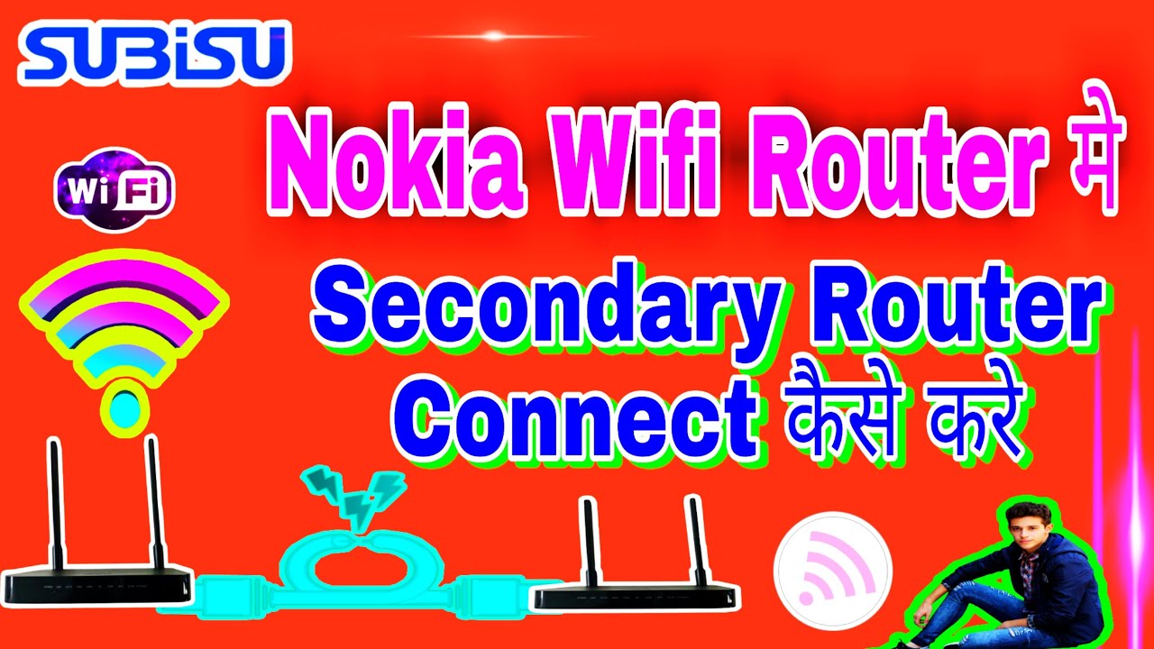 How To Connect Secondary Router In Nokia WiFi Router|| Nokia Router मे ...