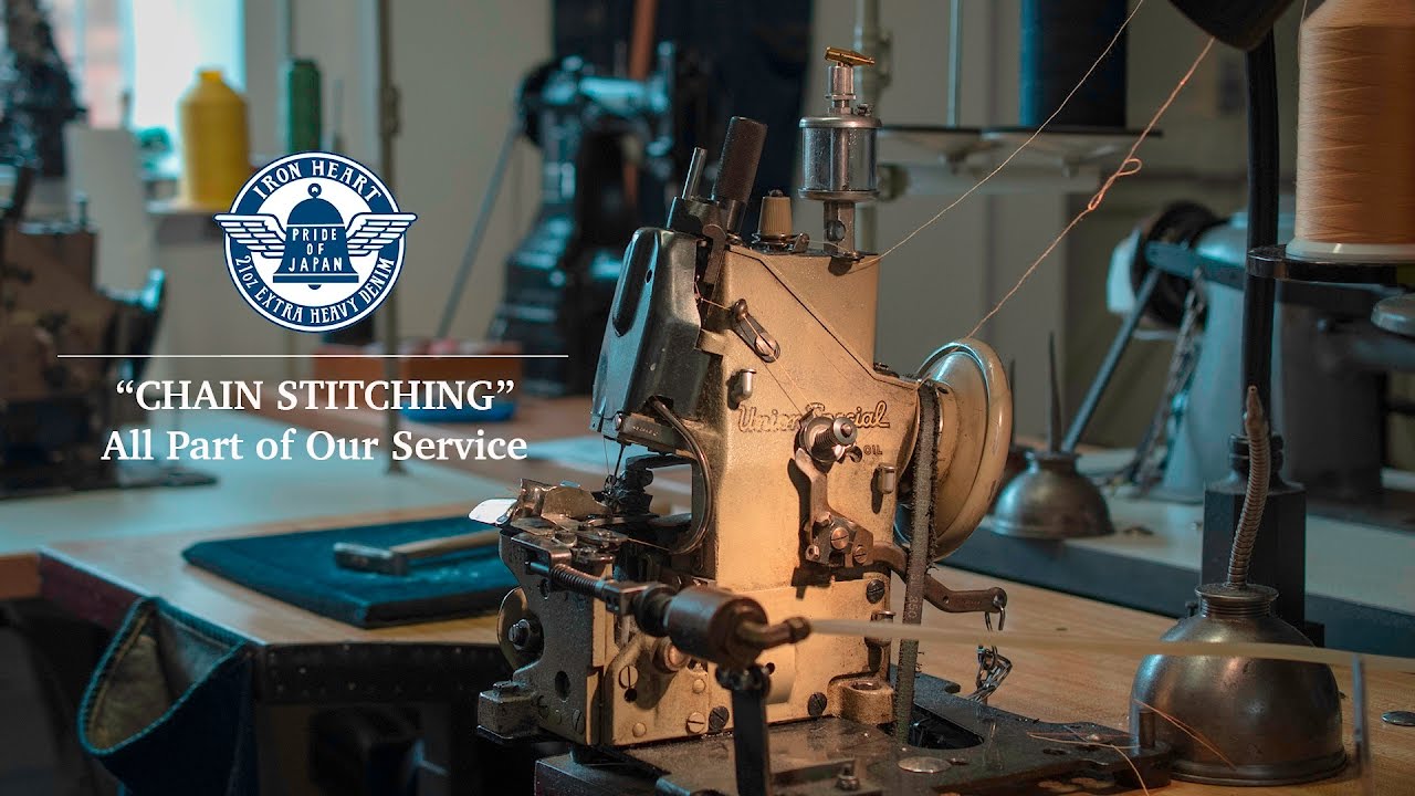 Chain Stitching on our Union Special - YouTube