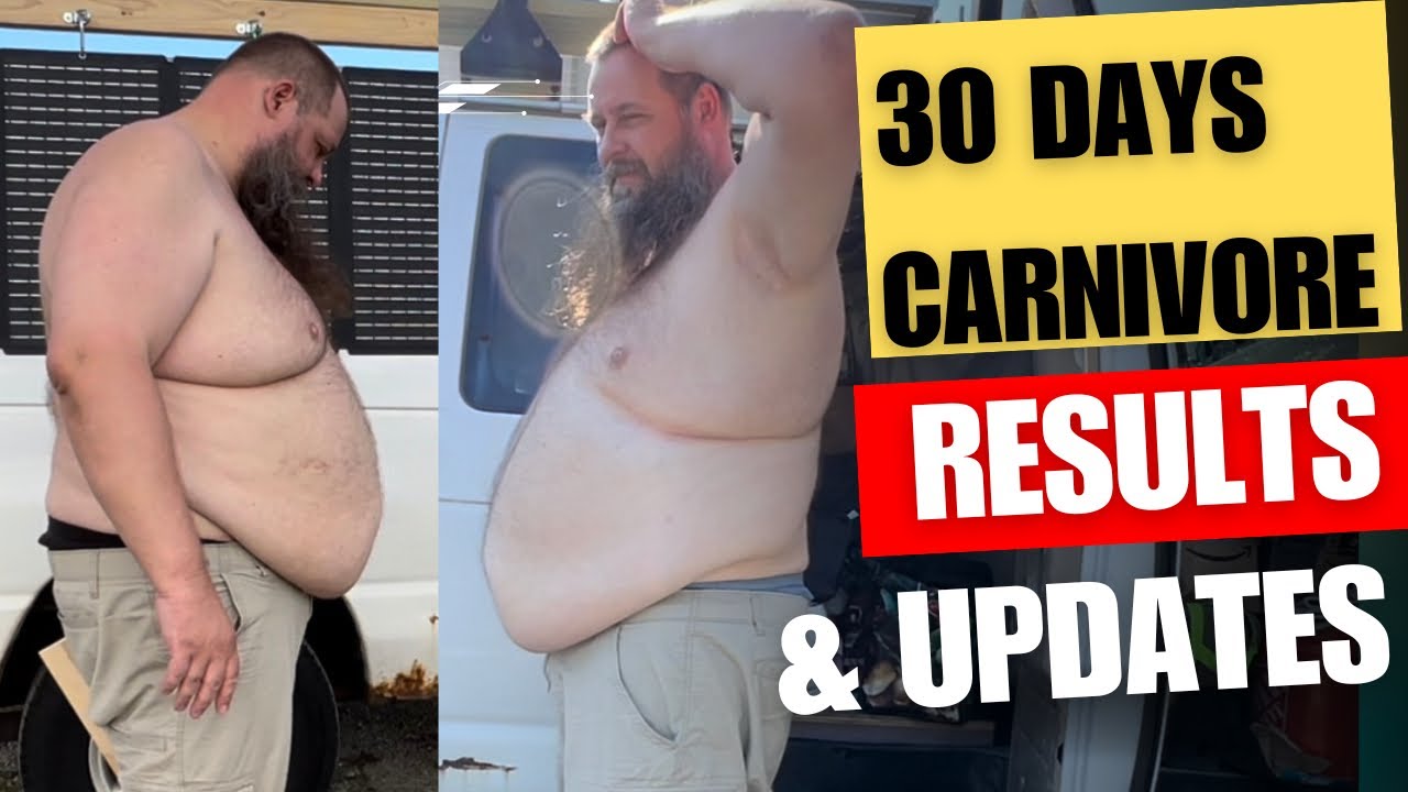 Van Life - 30 Days Carnivore Diet Results & Updates | Eating only Meat ...