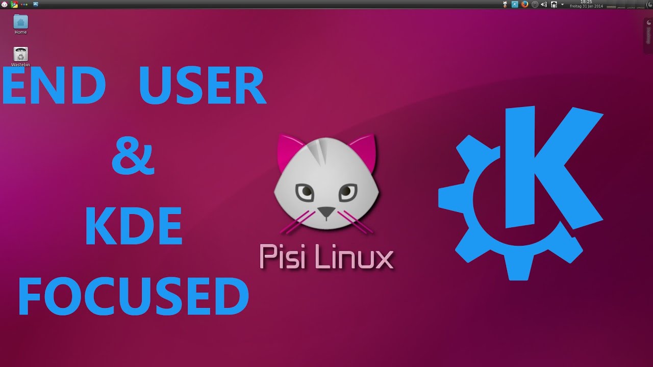 Pisi GNU/Linux 2.2 KDE - Focus On KDE | End User Experience - YouTube
