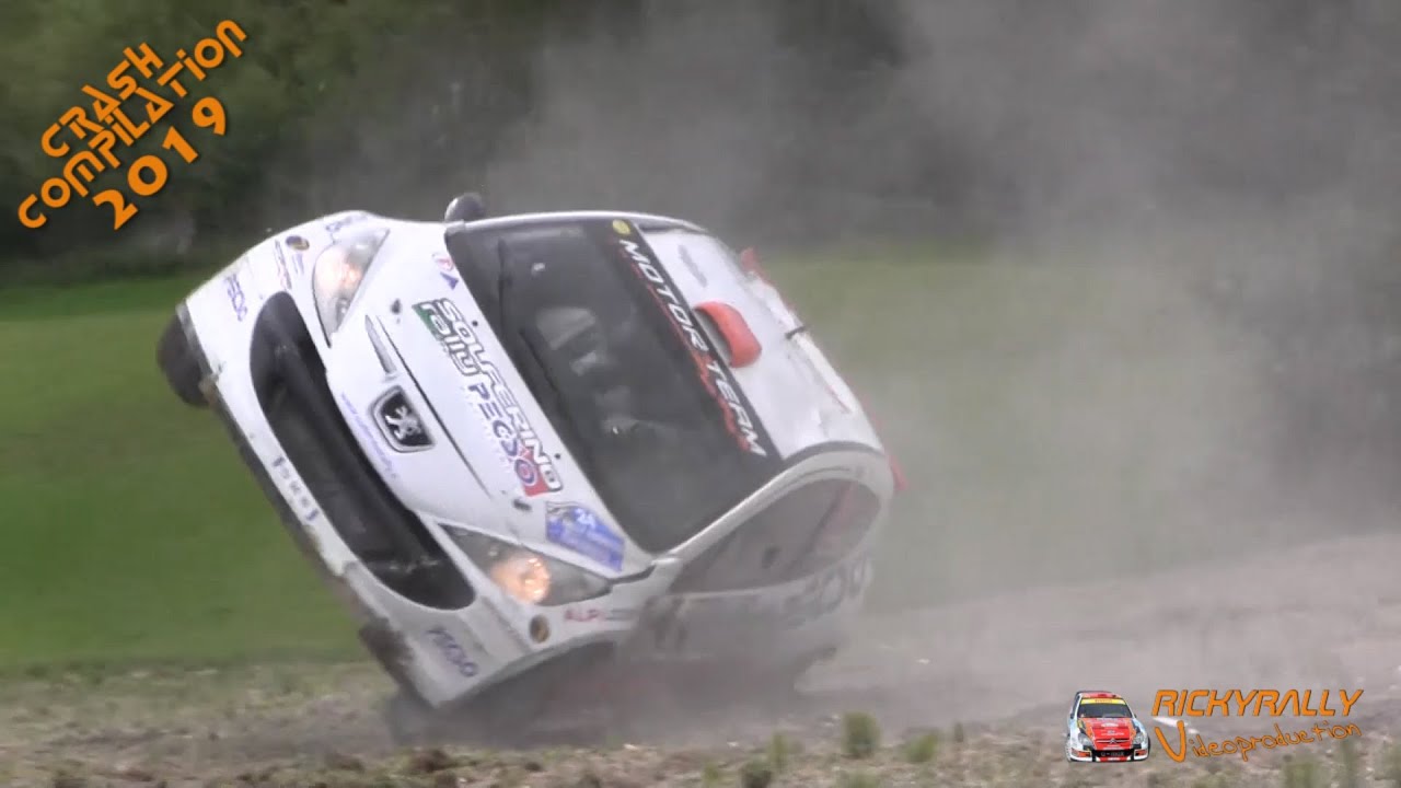 RALLY CRASH COMPILATION 2019 | crash - big crash - mistakes - rollover ...