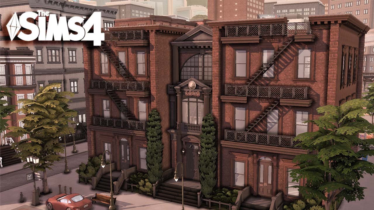 Old Firehouse | Railroad house | The Sims 4 build - YouTube