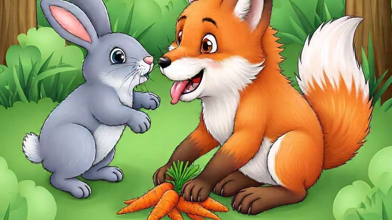 Magical Carrots and Clever Rabbit 🥕🐇 | Fun Animated Moral Story for ...