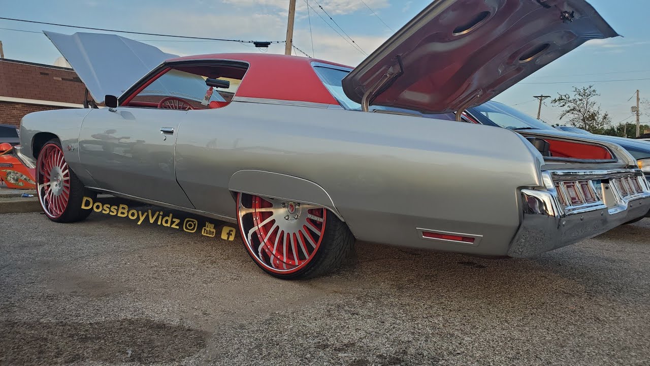 DossBoyVidz:1973 Silver & Red Donk, LS Powered,Red Guts,Squatting Nasty ...