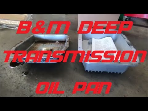 Installing B&M Racing Deep Transmission Pan for AOD, AODE, 4R70W in a ...