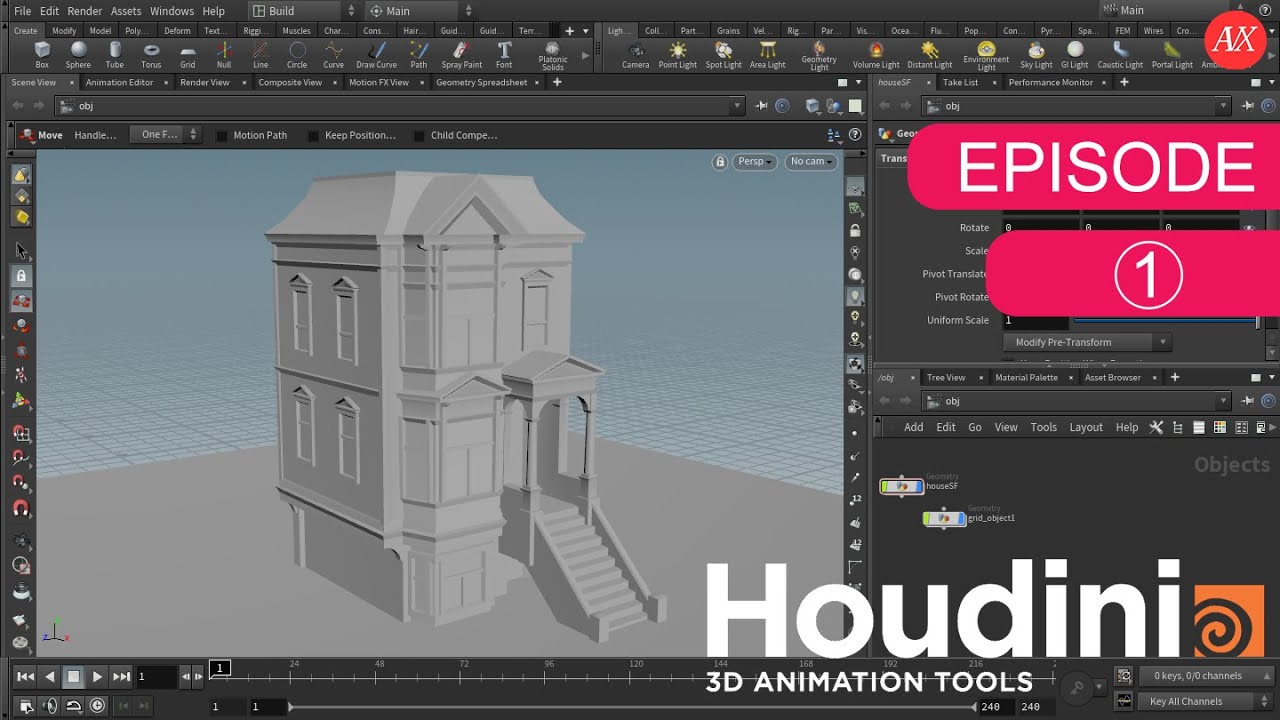 Houdini VFX Tutorial In Hindi | Episode -1| Introduction Part| - YouTube