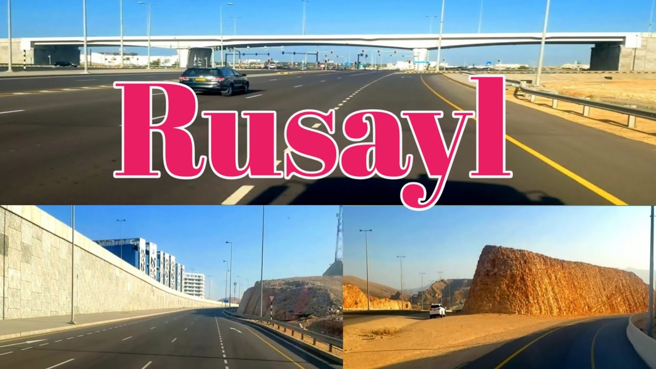 Rusayl Airport Road To Express Road || Rusayl Road Trip|| Muscat Oman ...