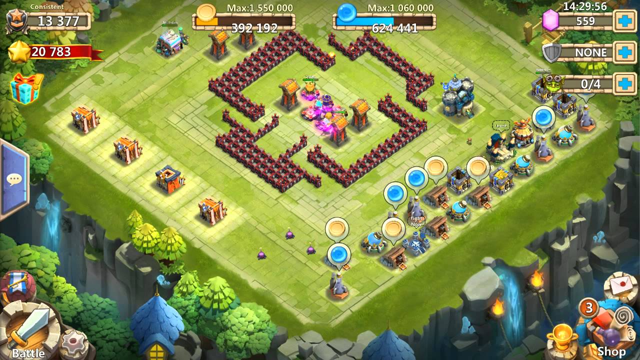 Castle Clash New Update - YouTube