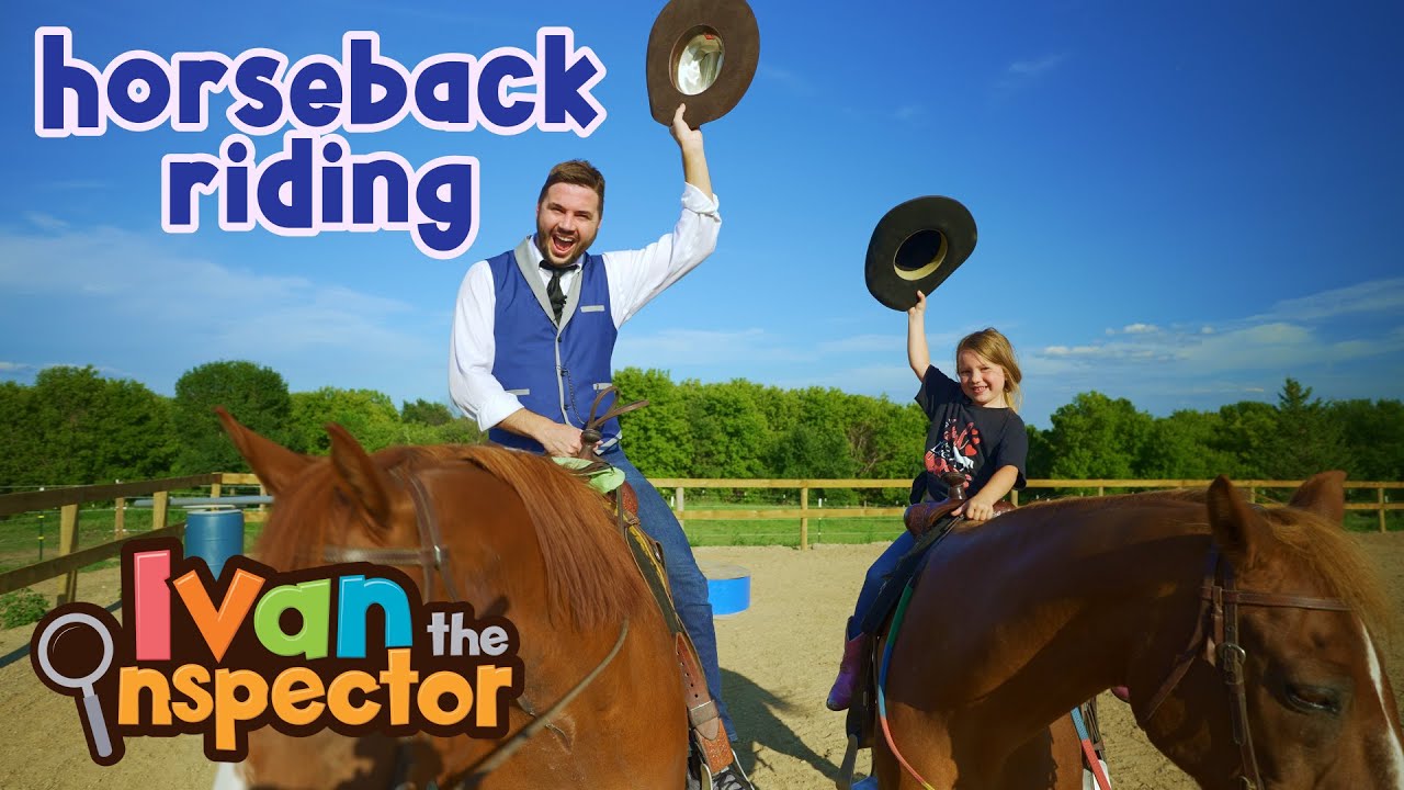 Kids Show All About Horses with Ivan the Inspector! - YouTube