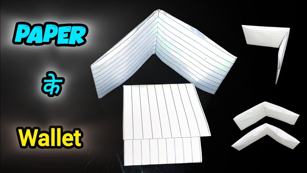 How to make a money wallet | Diy Origami money wallet | # ...